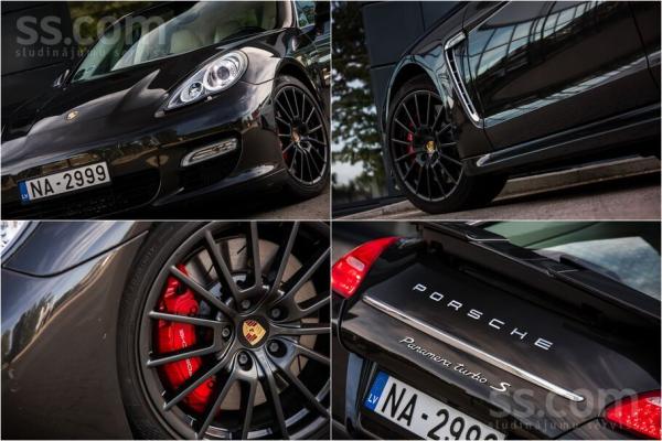 Grey Porsche Panamera 2011 in Dobele, with an engine capacity of 4.80 L and mileage of 0 thousand km for 29990 €, photo 3 on AUTOMOTO.COM.LV
