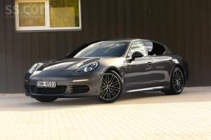 Grey Porsche Panamera 2014 in Jelgava, with an engine capacity of 3.00 L and mileage of 120 thousand km for 33000 €, photo  on AUTOMOTO.COM.LV