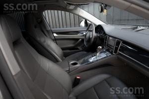 Grey Porsche Panamera 2014 in Jelgava, with an engine capacity of 3.00 L and mileage of 120 thousand km for 33000 €, photo 11 on AUTOMOTO.COM.LV