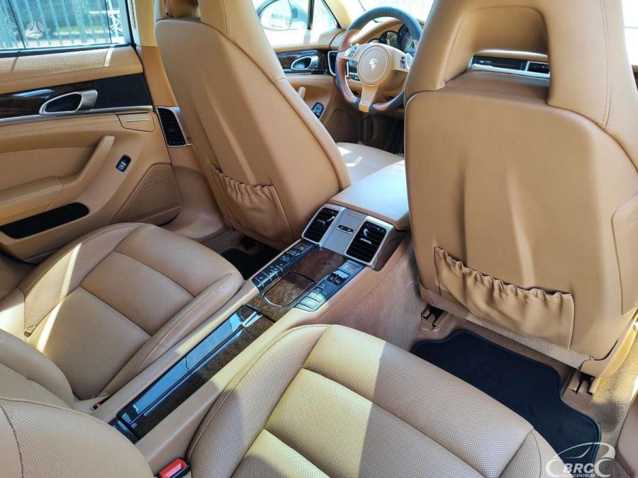 Grey Porsche Panamera 2014 in Klaipeda, with an engine capacity of 3.00 L and mileage of 121 thousand km for 24900 €, photo 14 on AUTOMOTO.COM.LV