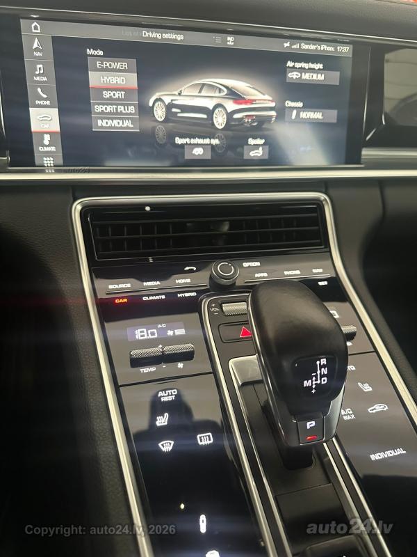 Pelēks Porsche Panamera 2017 Tartu, ar dzinēja tilpumu 2.90 L un nobraukumu 146 tūkst. km par 47900 €, foto 9 vietnē AUTOMOTO.COM.LV