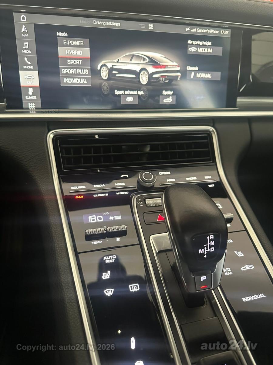 Grey Porsche Panamera 2017 in Tartu, with an engine capacity of 2.90 L and mileage of 146 thousand km for 47900 €, photo 10 on AUTOMOTO.COM.LV