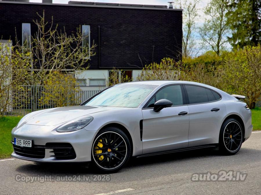 Grey Porsche Panamera 2017 in Tallinn, with an engine capacity of 4.00 L and mileage of 181 thousand km for 45990 €, photo 1 on AUTOMOTO.COM.LV