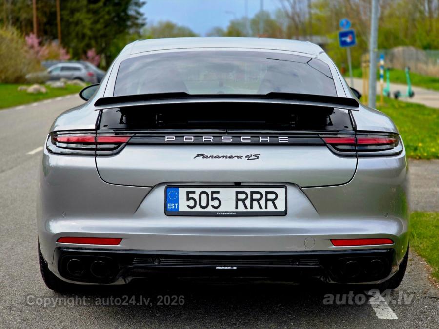 Grey Porsche Panamera 2017 in Tallinn, with an engine capacity of 4.00 L and mileage of 181 thousand km for 45990 €, photo 6 on AUTOMOTO.COM.LV