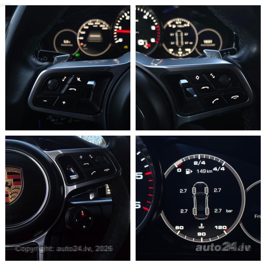 Grey Porsche Panamera 2017 in Tallinn, with an engine capacity of 4.00 L and mileage of 181 thousand km for 45990 €, photo 25 on AUTOMOTO.COM.LV