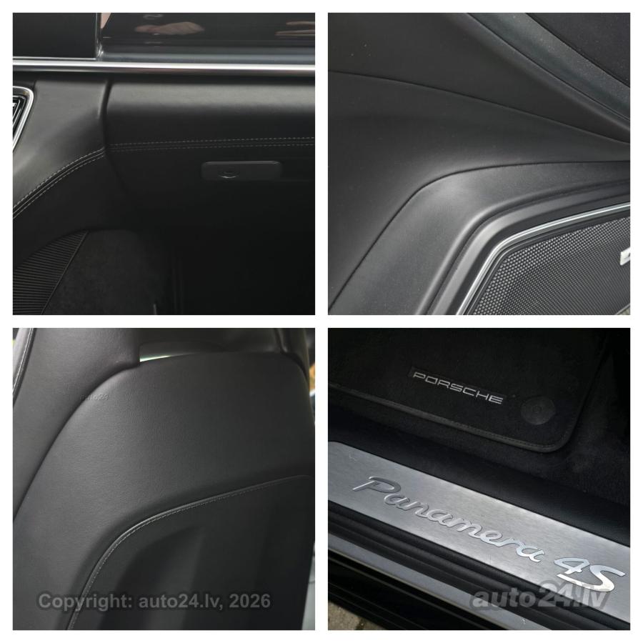 Grey Porsche Panamera 2017 in Tallinn, with an engine capacity of 4.00 L and mileage of 181 thousand km for 45990 €, photo 28 on AUTOMOTO.COM.LV