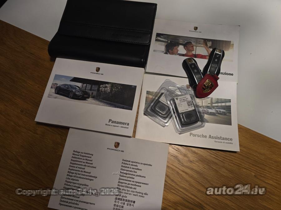 Grey Porsche Panamera 2017 in Tallinn, with an engine capacity of 4.00 L and mileage of 181 thousand km for 45990 €, photo 30 on AUTOMOTO.COM.LV