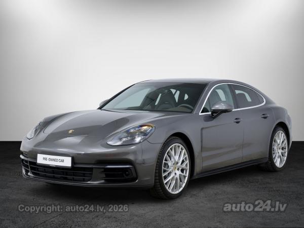 Pelēks Porsche Panamera 2017 Tallina, ar dzinēja tilpumu 2.90 L un nobraukumu 149 tūkst. km par 49000 €, foto 1 vietnē AUTOMOTO.COM.LV