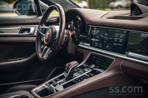 Grey Porsche Panamera 2017 in Riga, with an engine capacity of 4.00 L and mileage of 265 thousand km for 39990 €, photo 15 on AUTOMOTO.COM.LV