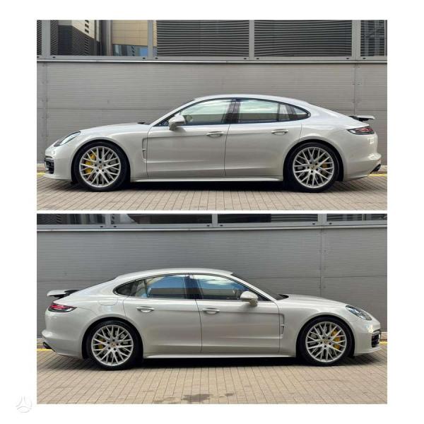Grey Porsche Panamera 2017 in Vilnius, with an engine capacity of 2.89 L and mileage of 120 thousand km for 52900 €, photo 10 on AUTOMOTO.COM.LV