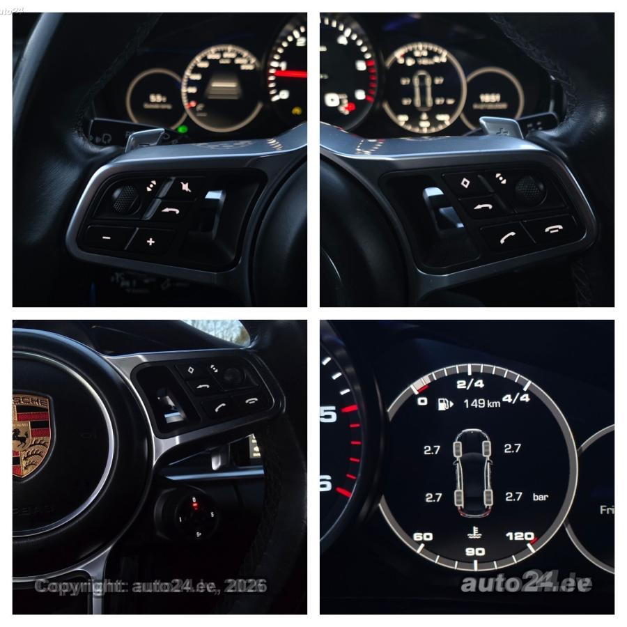Grey Porsche Panamera 2017 in Tallinn, with an engine capacity of 4.00 L and mileage of 181 thousand km for 45990 €, photo 23 on AUTOMOTO.COM.LV