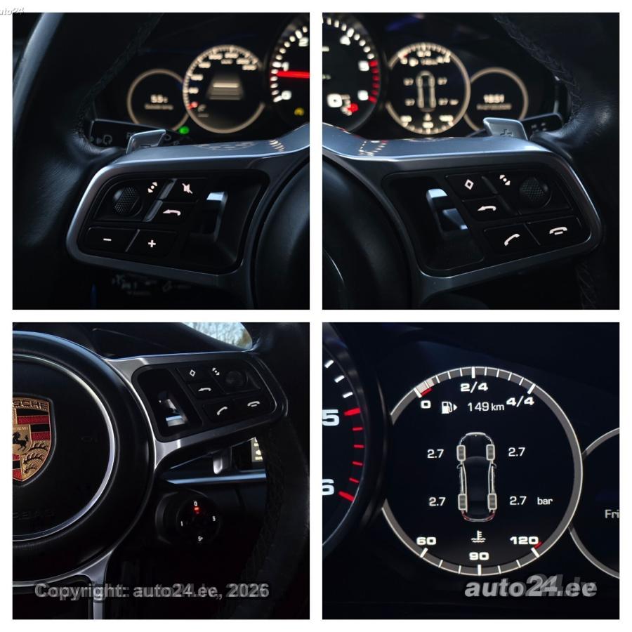 Pelēks Porsche Panamera 2017 Tallina, ar dzinēja tilpumu 4.00 L un nobraukumu 181 tūkst. km par 44990 €, foto 23 vietnē AUTOMOTO.COM.LV
