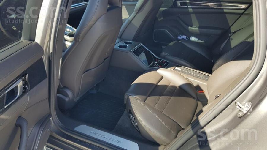 Pelēks Porsche Panamera 2018 Rīga, ar dzinēja tilpumu 2.90 L un nobraukumu 132 tūkst. km par 44900 €, foto 14 vietnē AUTOMOTO.COM.LV