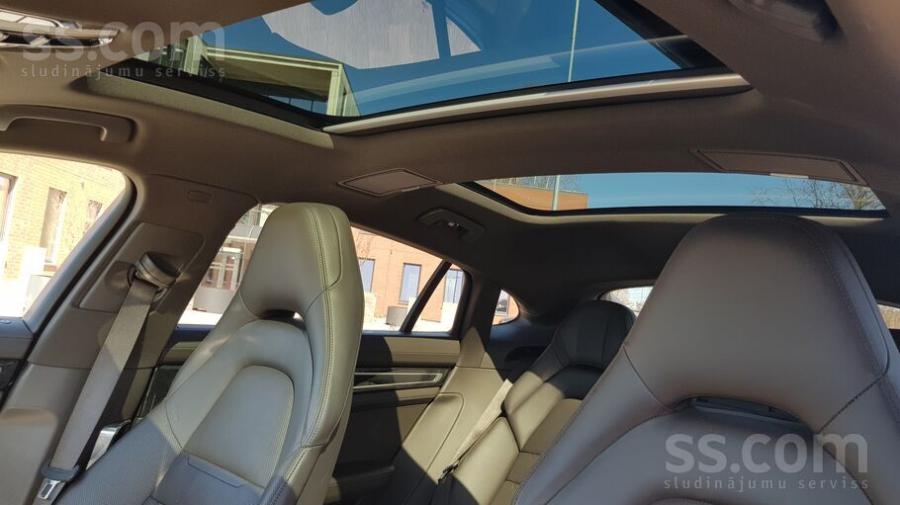 Pelēks Porsche Panamera 2018 Rīga, ar dzinēja tilpumu 2.90 L un nobraukumu 132 tūkst. km par 44900 €, foto 25 vietnē AUTOMOTO.COM.LV
