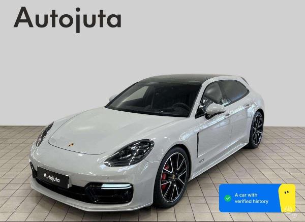 Grey Porsche Panamera 2020 in Kaunas, with an engine capacity of 4.00 L and mileage of 104 thousand km for 65000 €, photo 1 on AUTOMOTO.COM.LV