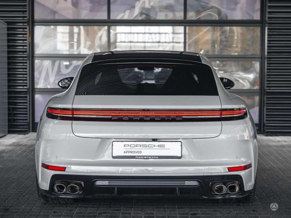 Pelēks Porsche Panamera 2024 Viļņa, ar dzinēja tilpumu 2.89 L un nobraukumu 15 tūkst. km par 129911 €, foto 4 vietnē AUTOMOTO.COM.LV