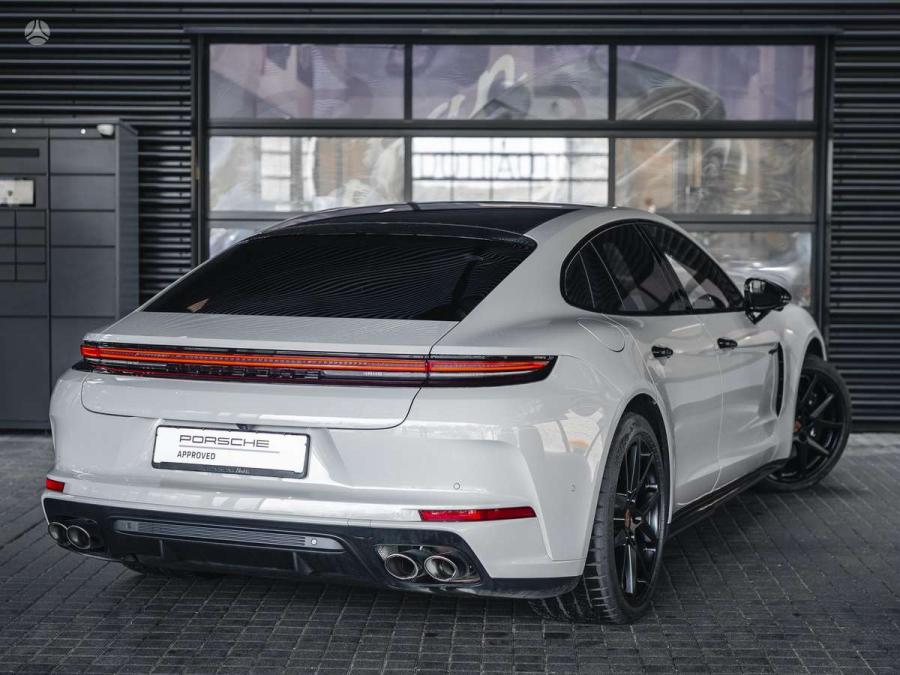 Pelēks Porsche Panamera 2024 Viļņa, ar dzinēja tilpumu 2.89 L un nobraukumu 15 tūkst. km par 129911 €, foto 6 vietnē AUTOMOTO.COM.LV