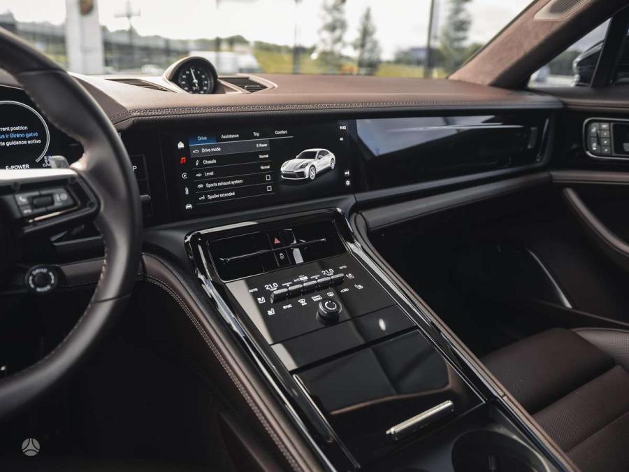 Pelēks Porsche Panamera 2024 Viļņa, ar dzinēja tilpumu 2.89 L un nobraukumu 15 tūkst. km par 129911 €, foto 27 vietnē AUTOMOTO.COM.LV