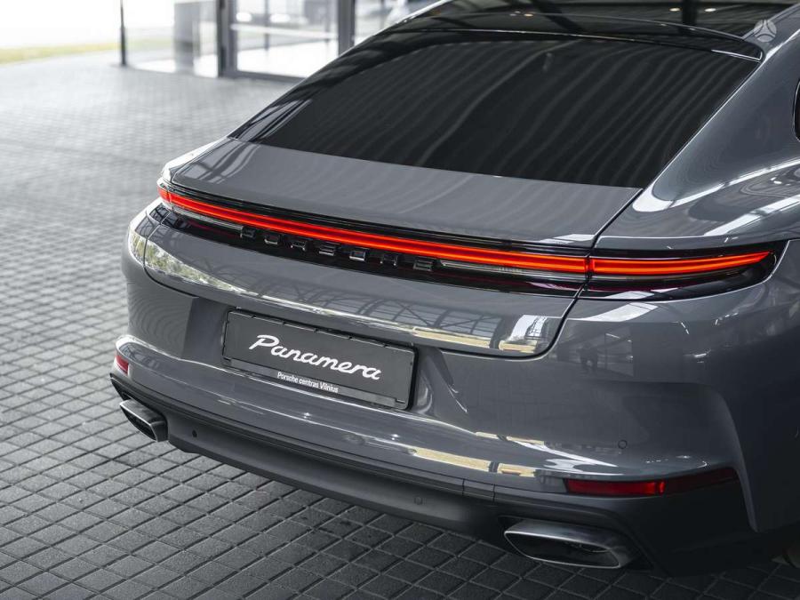 Grey Porsche Panamera 2026 in Vilnius, with an engine capacity of 2.89 L and mileage of 3 thousand km for 139911 €, photo 19 on AUTOMOTO.COM.LV
