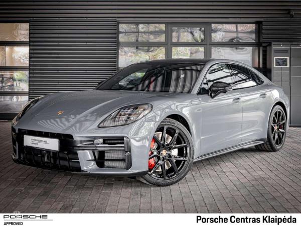 Pelēks Porsche Panamera 2026 Klaipėda, ar dzinēja tilpumu 4.00 L un nobraukumu 10 tūkst. km par 179911 €, foto 1 vietnē AUTOMOTO.COM.LV