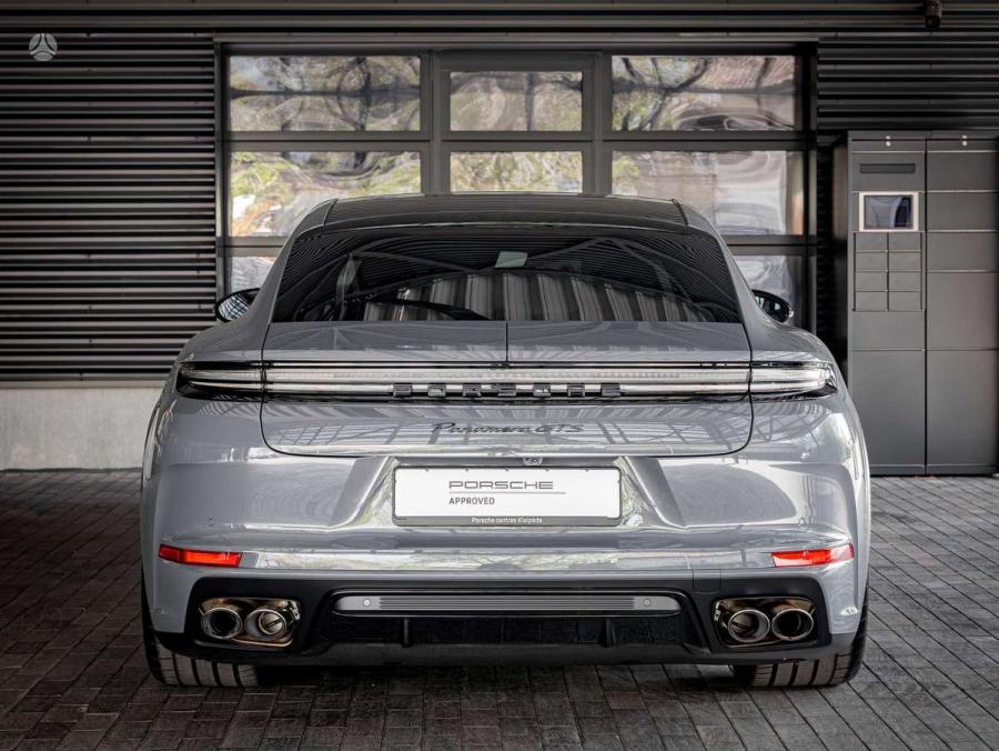 Pelēks Porsche Panamera 2026 Klaipėda, ar dzinēja tilpumu 4.00 L un nobraukumu 10 tūkst. km par 179911 €, foto 5 vietnē AUTOMOTO.COM.LV