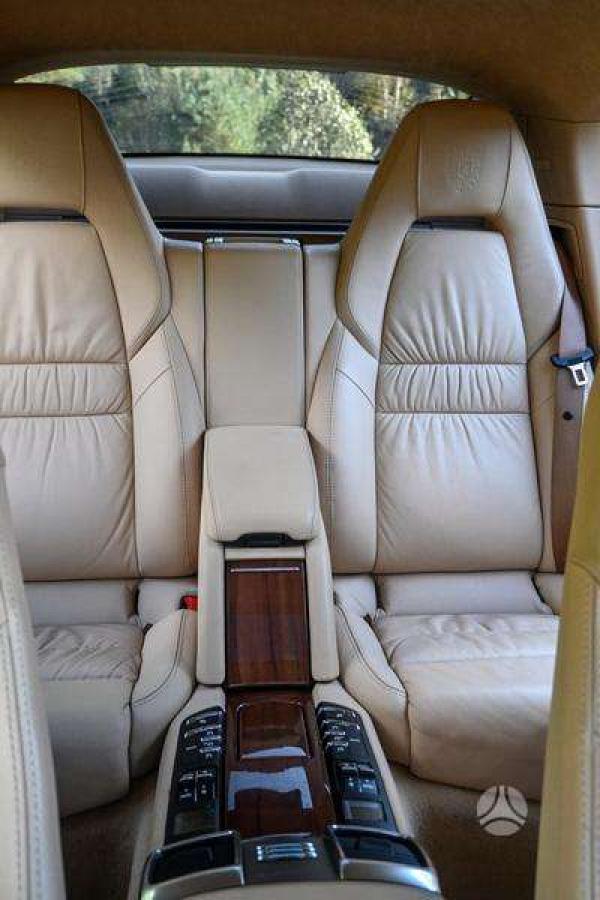 Pelēks Porsche Panamera 2011 Viļņa, ar dzinēja tilpumu 4.81 L un nobraukumu 202 tūkst. km par 25900 €, foto 11 vietnē AUTOMOTO.COM.LV