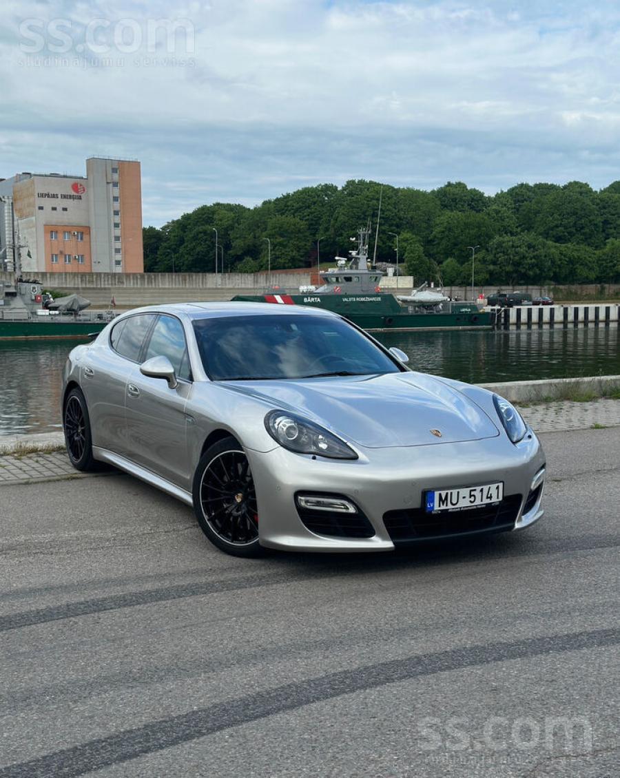 Pelēks Porsche Panamera 2012 Liepāja, ar dzinēja tilpumu 4.80 L un nobraukumu 152 tūkst. km par 32000 €, foto 4 vietnē AUTOMOTO.COM.LV