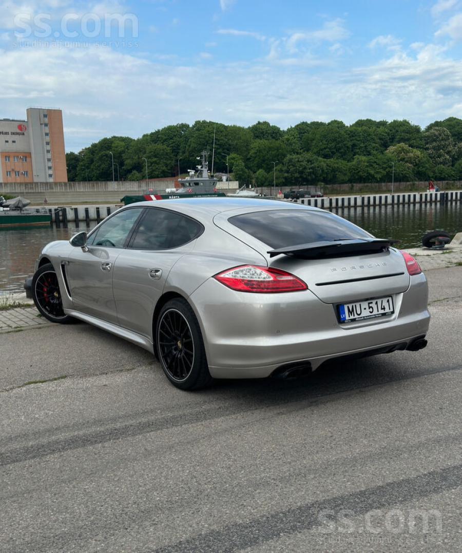 Pelēks Porsche Panamera 2012 Liepāja, ar dzinēja tilpumu 4.80 L un nobraukumu 152 tūkst. km par 32000 €, foto 8 vietnē AUTOMOTO.COM.LV