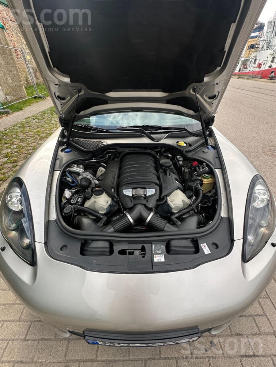 Pelēks Porsche Panamera 2012 Liepāja, ar dzinēja tilpumu 4.80 L un nobraukumu 152 tūkst. km par 32000 €, foto 30 vietnē AUTOMOTO.COM.LV
