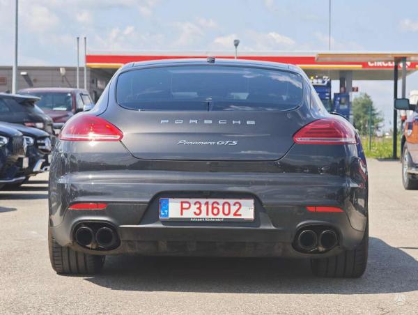 Grey Porsche Panamera 2014 in Vilnius, with an engine capacity of 4.80 L and mileage of 85 thousand km for 30299 €, photo 9 on AUTOMOTO.COM.LV