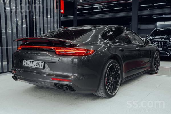 Grey Porsche Panamera 2016 in Riga, with an engine capacity of 4.00 L and mileage of 92 thousand km for 59000 €, photo 6 on AUTOMOTO.COM.LV