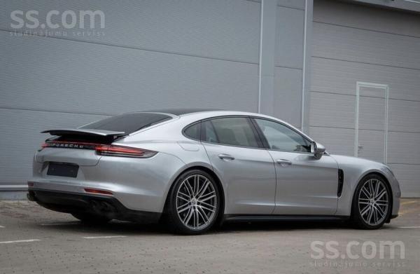Pelēks Porsche Panamera 2017 Rīga, ar dzinēja tilpumu 3.00 L un nobraukumu 132 tūkst. km par 55500 €, foto 6 vietnē AUTOMOTO.COM.LV