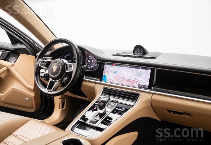 Pelēks Porsche Panamera 2017 Tallina, ar dzinēja tilpumu 2.90 L un nobraukumu 123 tūkst. km par 41899 €, foto 12 vietnē AUTOMOTO.COM.LV