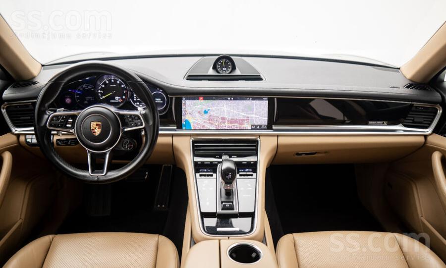 Pelēks Porsche Panamera 2017 Tallina, ar dzinēja tilpumu 2.90 L un nobraukumu 123 tūkst. km par 41899 €, foto 13 vietnē AUTOMOTO.COM.LV