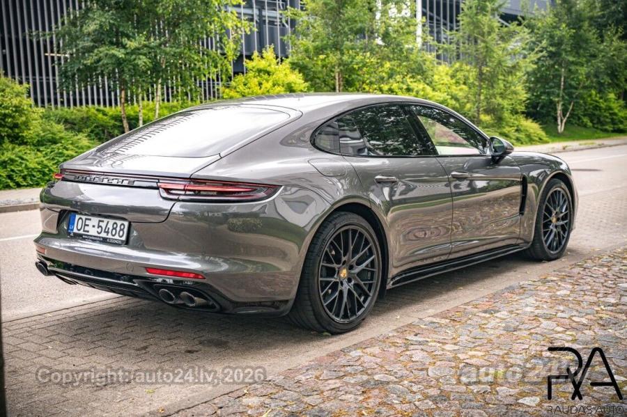 Grey Porsche Panamera 2017 in Riga, with an engine capacity of 4.00 L and mileage of 267 thousand km for 36990 €, photo 5 on AUTOMOTO.COM.LV