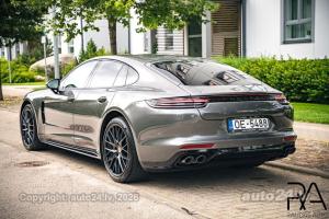 Grey Porsche Panamera 2017 in Riga, with an engine capacity of 4.00 L and mileage of 267 thousand km for 36990 €, photo 7 on AUTOMOTO.COM.LV