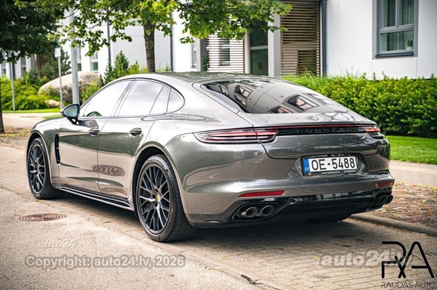 Grey Porsche Panamera 2017 in Riga, with an engine capacity of 4.00 L and mileage of 267 thousand km for 36990 €, photo 7 on AUTOMOTO.COM.LV