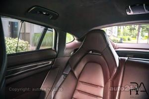 Grey Porsche Panamera 2017 in Riga, with an engine capacity of 4.00 L and mileage of 267 thousand km for 36990 €, photo 24 on AUTOMOTO.COM.LV