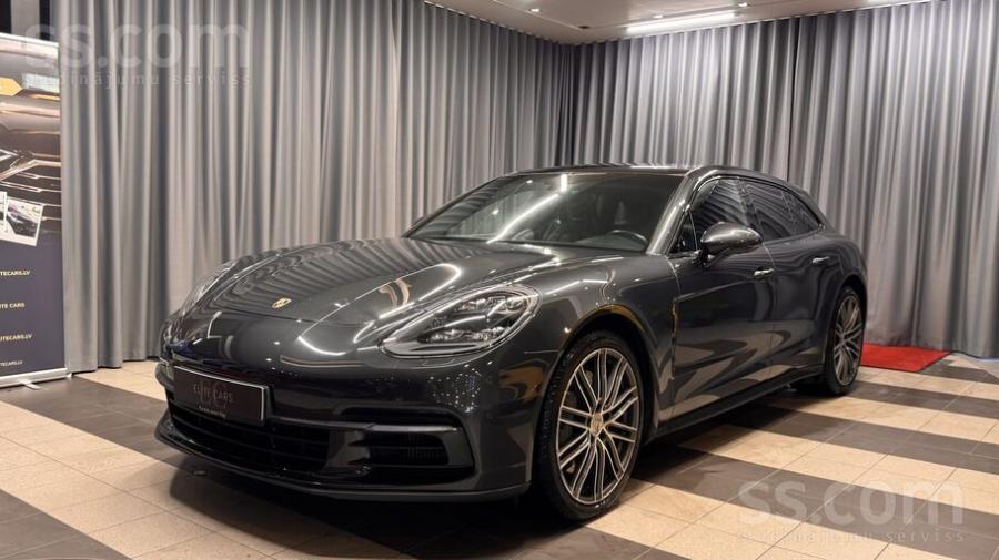Grey Porsche Panamera 2018 in Riga, with an engine capacity of 2.90 L and mileage of 196 thousand km for 43500 €, photo 1 on AUTOMOTO.COM.LV