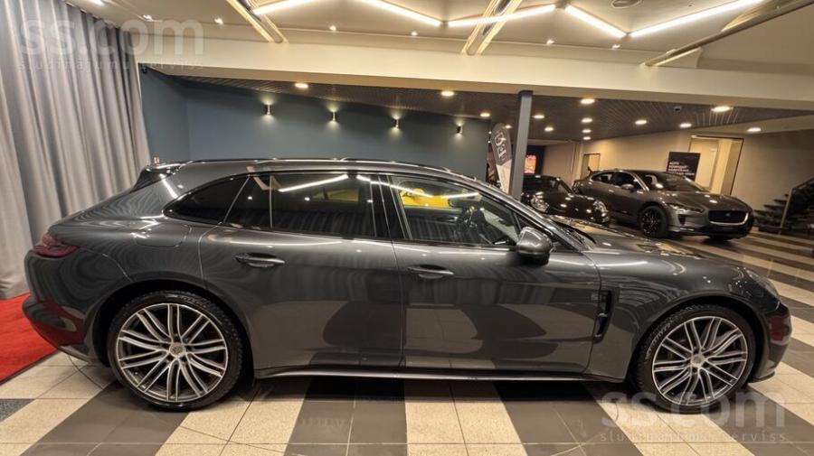 Grey Porsche Panamera 2018 in Riga, with an engine capacity of 2.90 L and mileage of 196 thousand km for 43500 €, photo 5 on AUTOMOTO.COM.LV