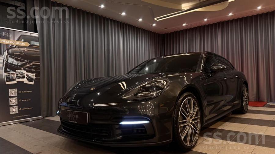 Grey Porsche Panamera 2018 in Riga, with an engine capacity of 2.90 L and mileage of 196 thousand km for 43500 €, photo 28 on AUTOMOTO.COM.LV