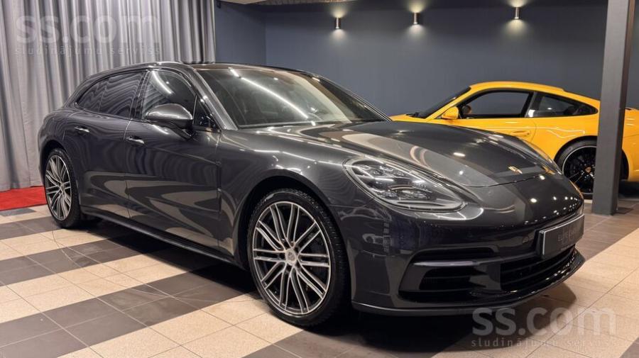 Pelēks Porsche Panamera 2018 Rīga, ar dzinēja tilpumu 2.90 L un nobraukumu 196 tūkst. km par 43500 €, foto 4 vietnē AUTOMOTO.COM.LV