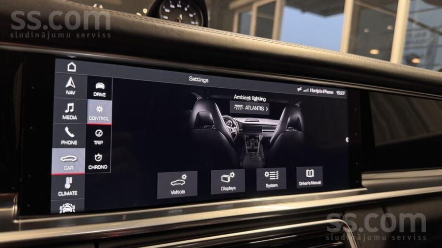 Pelēks Porsche Panamera 2018 Rīga, ar dzinēja tilpumu 2.90 L un nobraukumu 196 tūkst. km par 43500 €, foto 23 vietnē AUTOMOTO.COM.LV