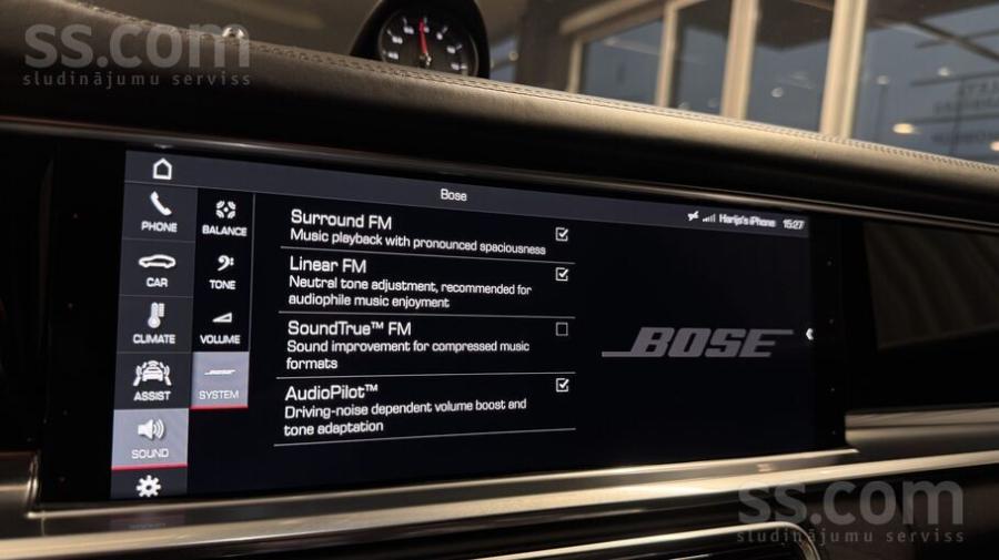 Pelēks Porsche Panamera 2018 Rīga, ar dzinēja tilpumu 2.90 L un nobraukumu 196 tūkst. km par 43500 €, foto 24 vietnē AUTOMOTO.COM.LV
