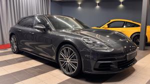 Pelēks Porsche Panamera 2018 Rīga, ar dzinēja tilpumu 2.90 L un nobraukumu 196 tūkst. km par 43500 €, foto 3 vietnē AUTOMOTO.COM.LV
