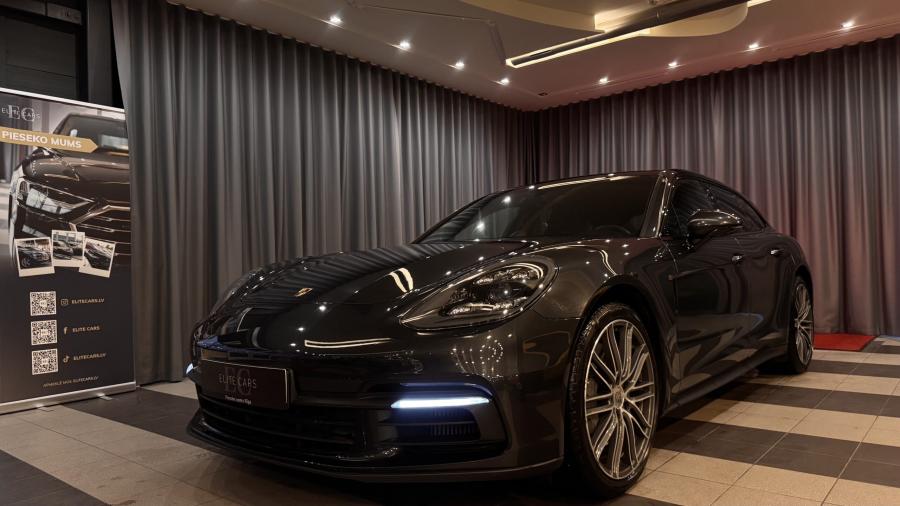 Pelēks Porsche Panamera 2018 Rīga, ar dzinēja tilpumu 2.90 L un nobraukumu 196 tūkst. km par 43500 €, foto 27 vietnē AUTOMOTO.COM.LV