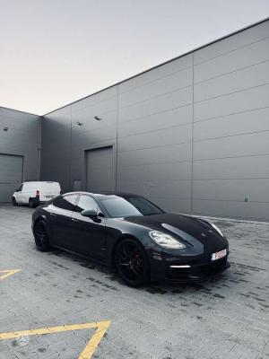 Pelēks Porsche Panamera 2018 Viļņa, ar dzinēja tilpumu 3.00 L un nobraukumu 150 tūkst. km par 42000 €, foto  vietnē AUTOMOTO.COM.LV