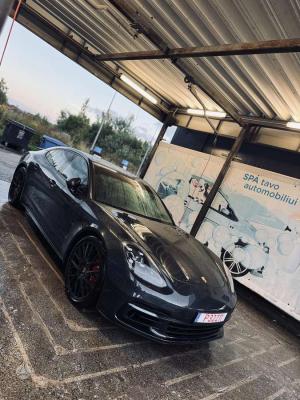 Pelēks Porsche Panamera 2018 Viļņa, ar dzinēja tilpumu 3.00 L un nobraukumu 150 tūkst. km par 42000 €, foto 8 vietnē AUTOMOTO.COM.LV