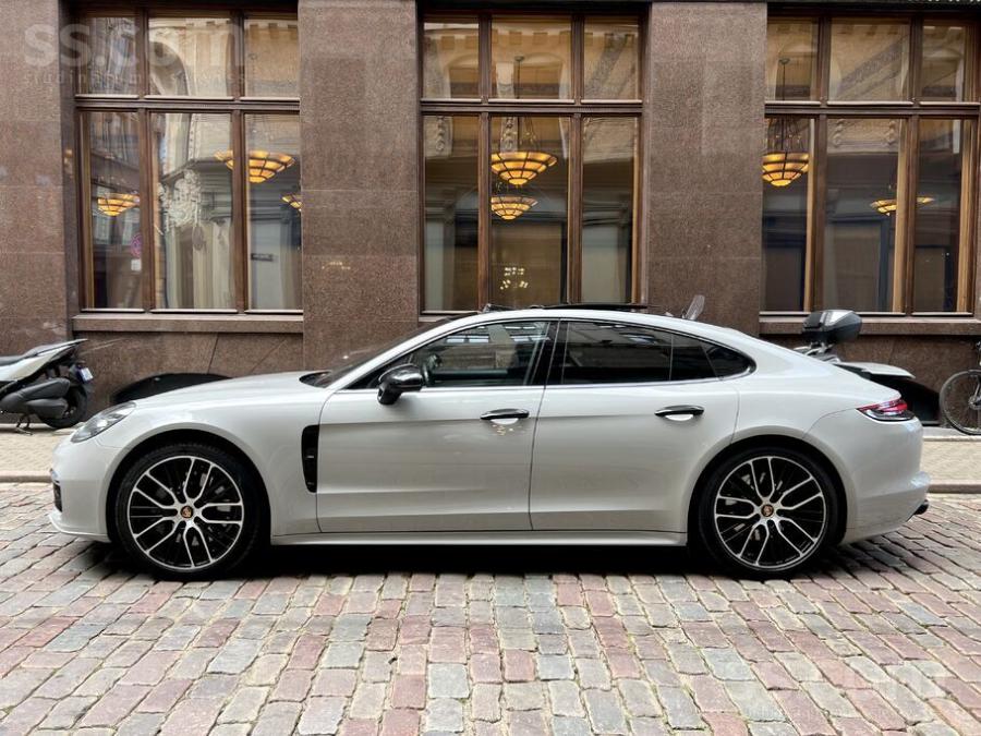 Grey Porsche Panamera 2018 in Riga, with an engine capacity of 2.90 L and mileage of 98 thousand km for 57800 €, photo 7 on AUTOMOTO.COM.LV