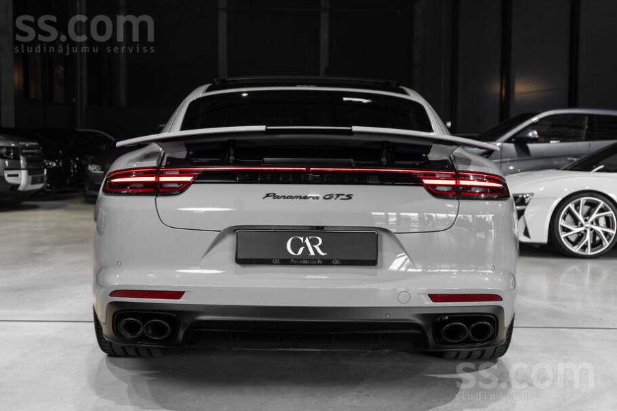 Pelēks Porsche Panamera 2019 Rīga, ar dzinēja tilpumu 4.00 L un nobraukumu 118 tūkst. km par 65340 €, foto 6 vietnē AUTOMOTO.COM.LV
